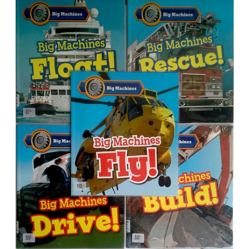 (48) Big Machines หนังสือมือสอง ปกอ่อน ความรู้ | Shopee Thailand