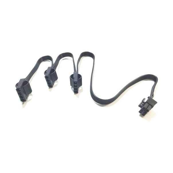 สายต่อพาวเวอร์ซัพพลาย สายไฟ 6pin to Molex Modular Psu Corsair | Shopee ...