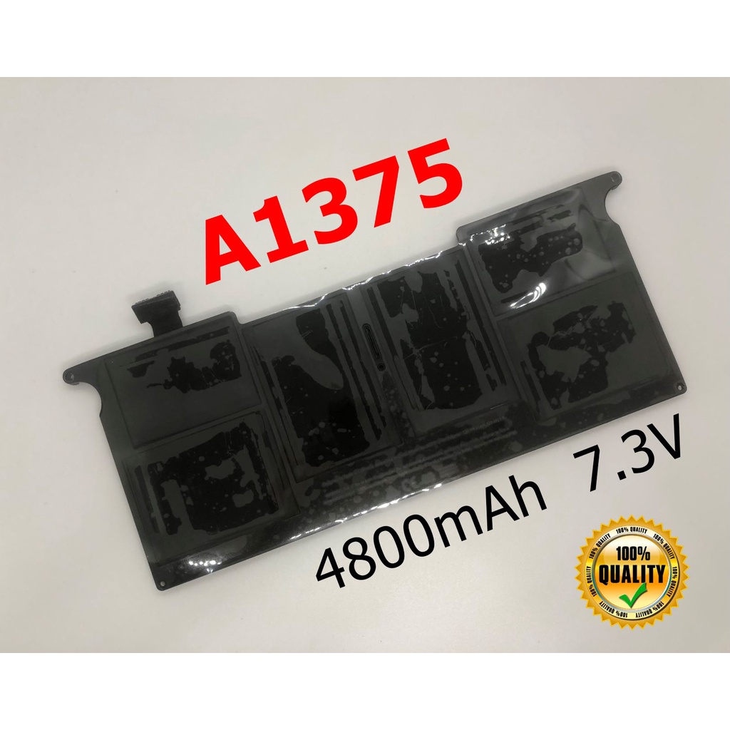Battery รุ่น A1375 (สำหรับ Air 11 inch Late 2010, A1375 A1370 ...