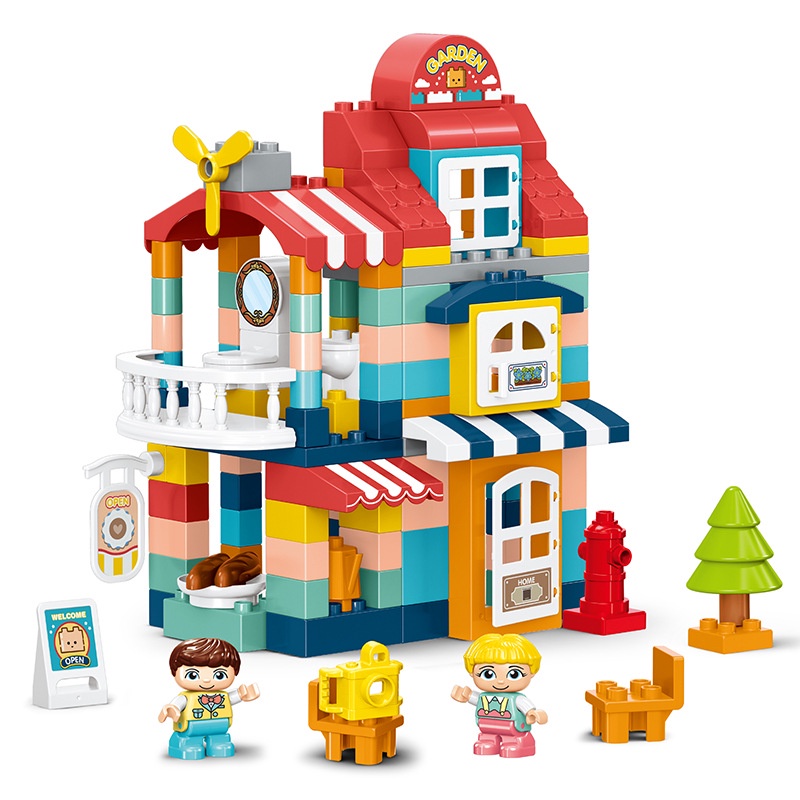 ของเล่นตัวต่อเลโก้ Duplo Baking Hut ขนาดใหญ่ เพื่อการเรียนรู้ สําหรับ ...