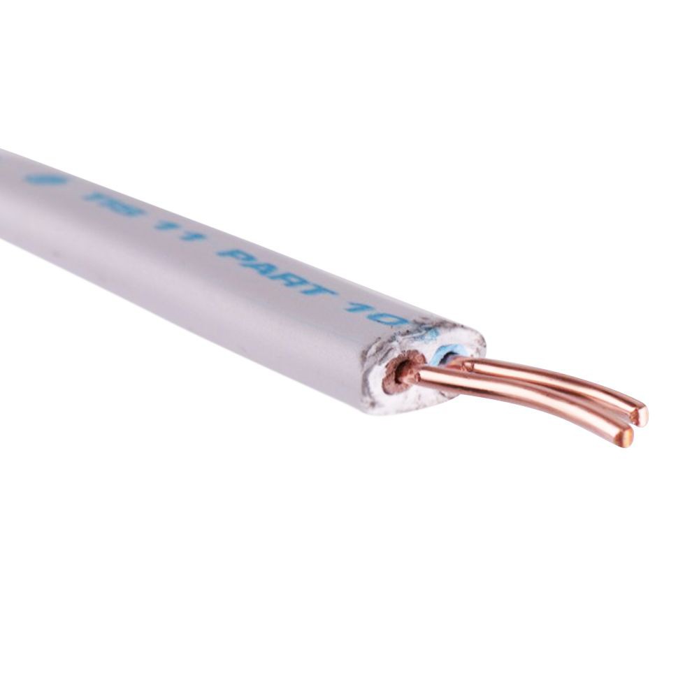 สายไฟ VAF สายไฟ VAF RACER 2x1.5 ตร.มม. 30 ม. สีขาว สายไฟ งานระบบไฟฟ้า ...