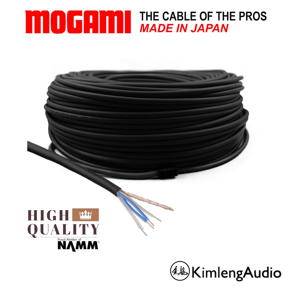 Mogami Cable 2534 ยกม้วน 100 เมตร มี 10 สี สายสัญญานคุณภาพสูง Quad ...
