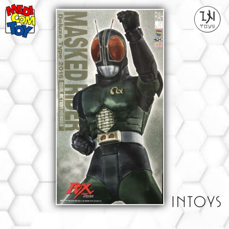 RAH DX - MASKED RIDER BLACK RX / KAMEN RIDER BLACK RX DELUXE TYPE 2016 ( No.742 ) 1/6 Scale ...
