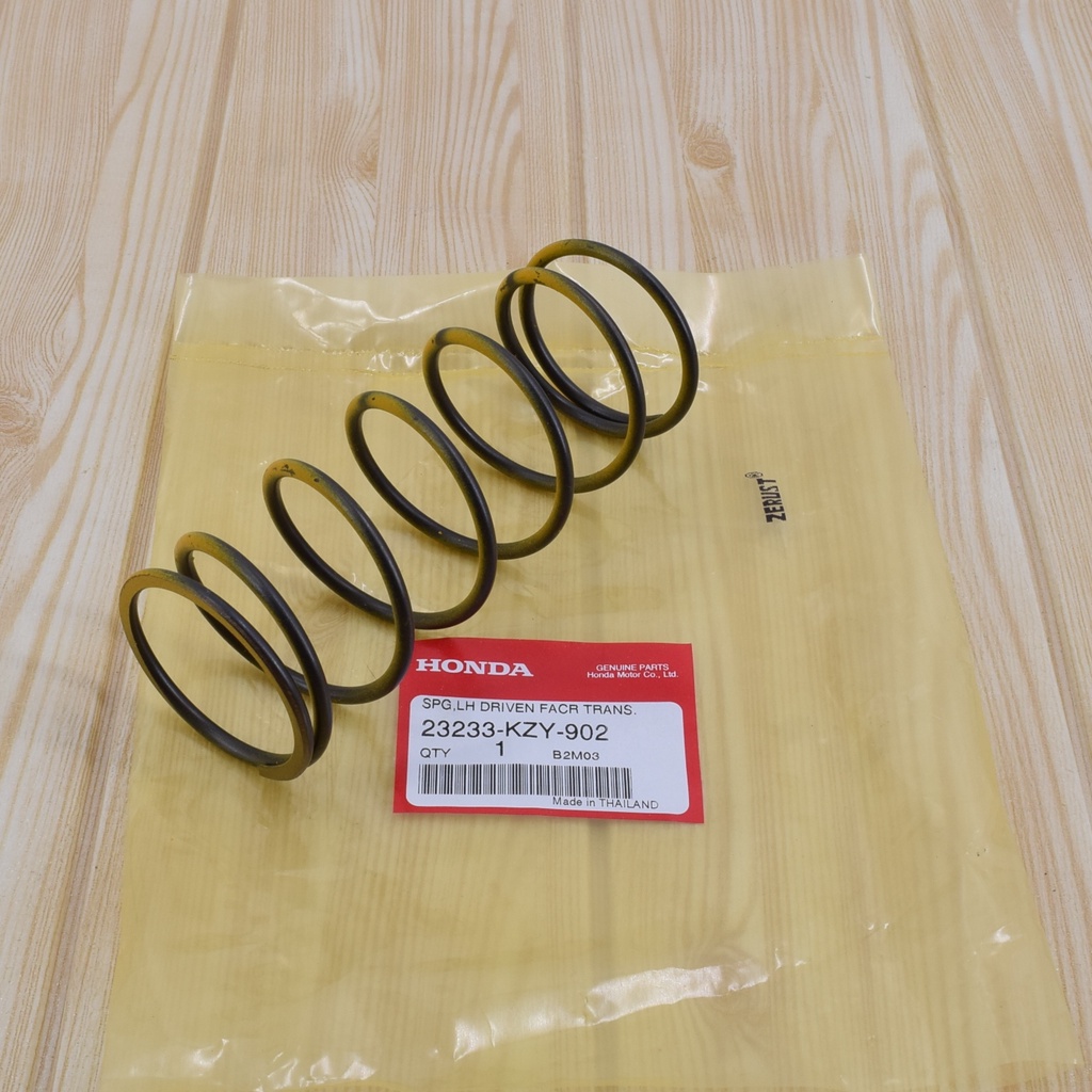 สปริงครัชหลัง PCX160 (สีเหลือง ยาว15 CM) แท้ศูนย์ฮอนด้า ราคา/1ชิ้น ...