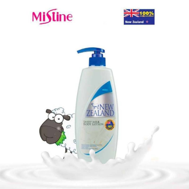Mistine New Zealand Sheep Milk Body Lotion 600 ml. มิสทิน นิวซีแลนด์ ...