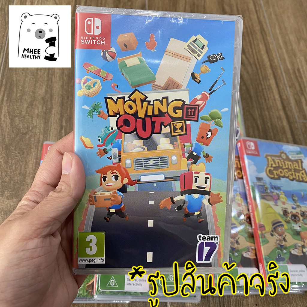 เกมย้ายบ้าน Moving out Nintendo Switch (UK) ของใหม่ สินค้าพร้อมส่ง ...
