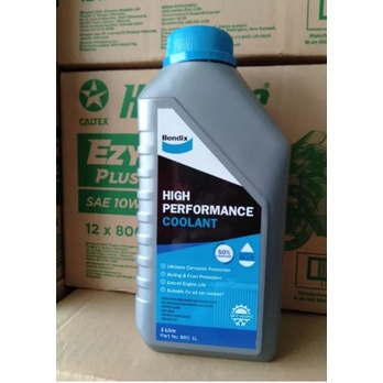 หล่อเย็น น้ำยาเติมหม้อน้ำ Bendix ชมพู เขียว ฟ้า Bendix High Performance COOLANT ขนาด1ลิตร ...