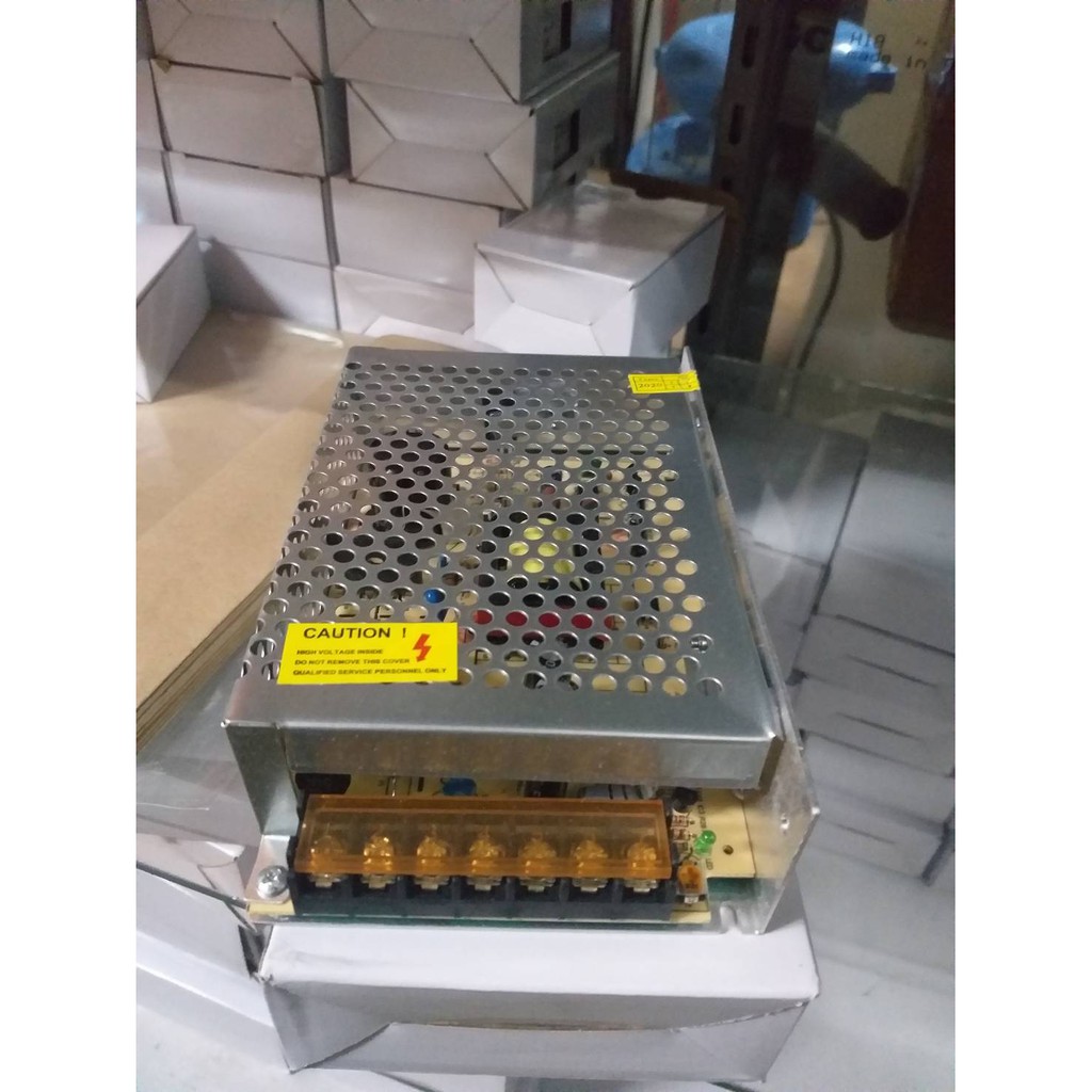 Switching PowerSupply 12V10A แหล่งจ่ายไฟ DC | Shopee Thailand