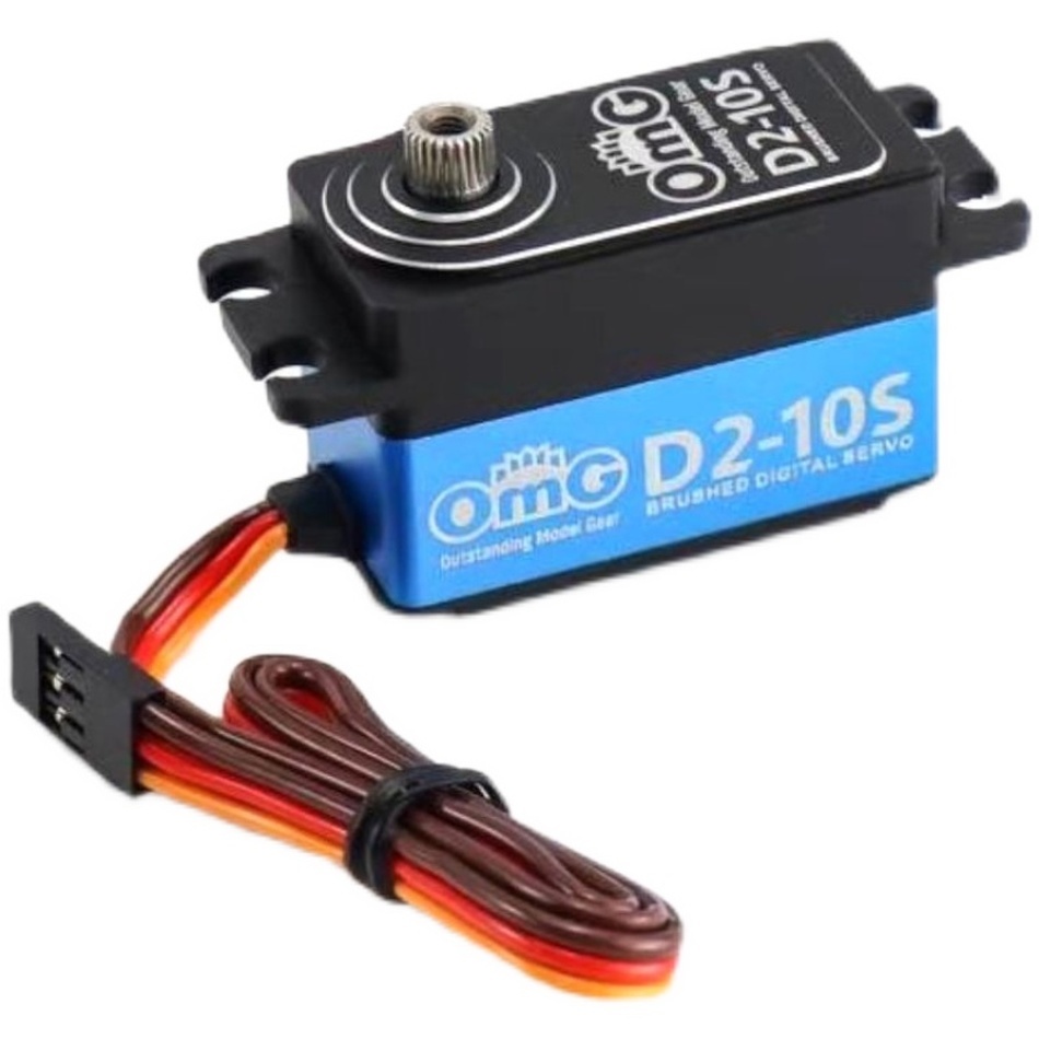Omg D2-10S แปรงเซอร์โวดิจิทัล มอเตอร์เซอร์โวดิจิทัล 10 กก. สําหรับรถบังคับ | Shopee Thailand