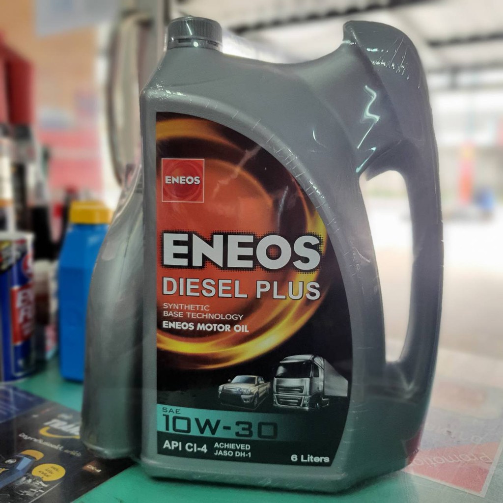 น้ำมันเครื่องดีเซล ENEOS Diesel Plus 10W-30 ชุด 7ลิตร พร้อมกรอง 1ลูก | Shopee Thailand