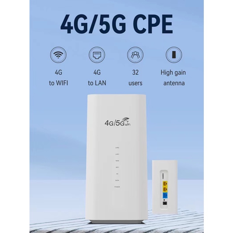 WiFi เราเตอร์ ซิมการ์ด โมเดม 4G Pro CPE B628-265 LTE Cat4 Up To 600Mbps ...