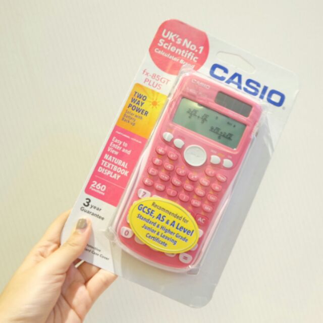 เครื่องคิดเลข casio fx-85GT PLUS | Shopee Thailand
