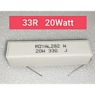11R - 120K , Cement Resistor , Rกระเบื้อง รีซิสเตอร์ | Shopee Thailand