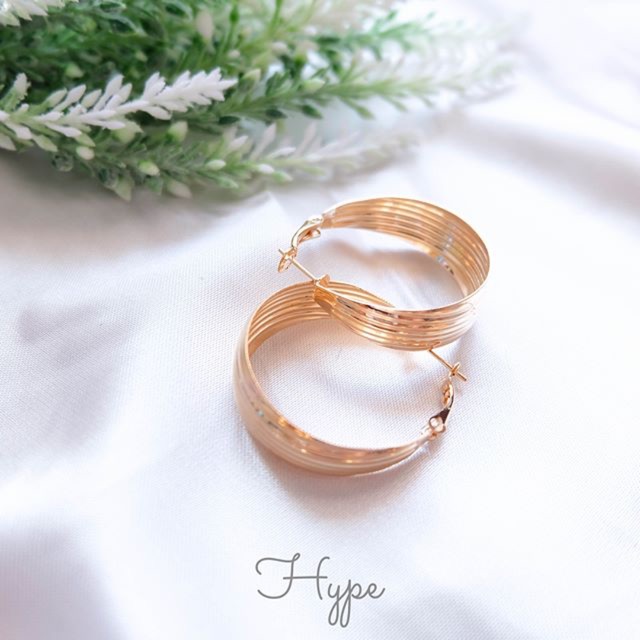 Stripe down hoop | Shopee Thailand