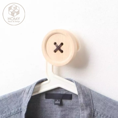 Pana Objects Snappi : wall hanger ที่แขวนติดผนังเอนกประสงค์ ดีไซน์น่ารัก รูปกระดุม by HOMY ...