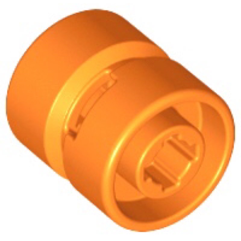 Lego part (ชิ้นส่วนเลโก้) No.6014b Wheel 11mm D. x 12mm, Hole Notched ...