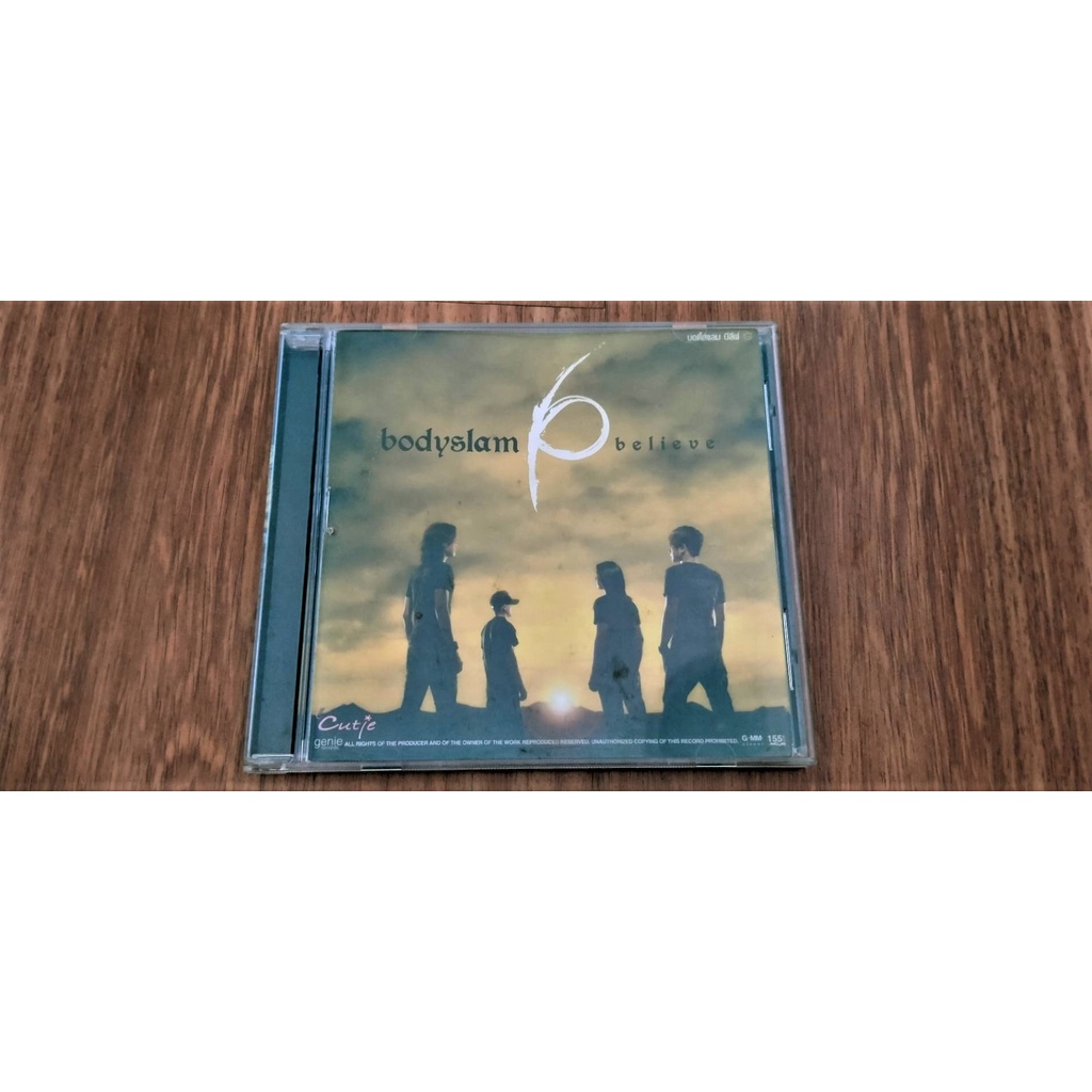 CDเพลง Bodyslam : อัลบั้มBelieve มือสอง | Shopee Thailand