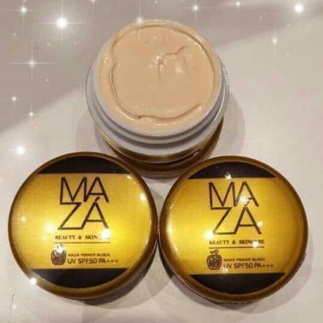Maza SunScreen SPF 50 PA+++ กันแดดมาซ่า | Shopee Thailand