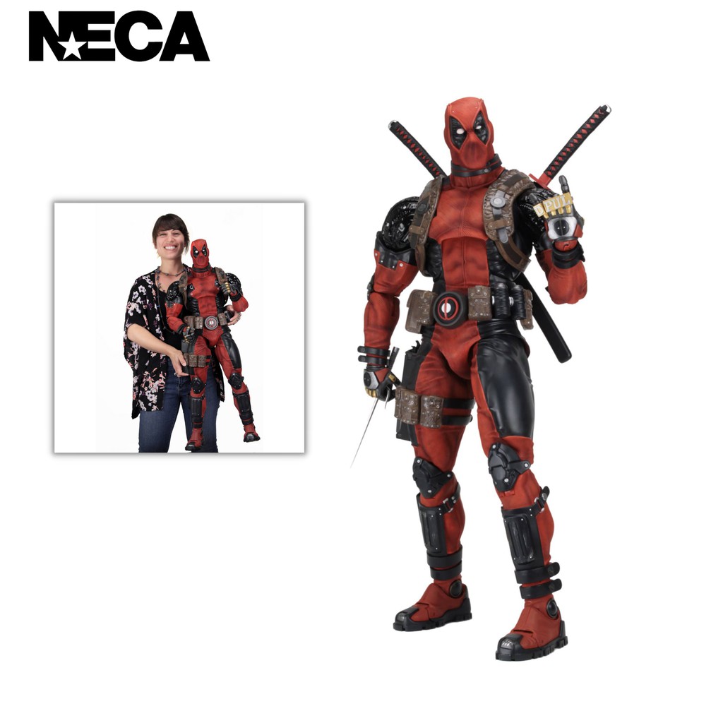 NECA Marvel Classics – 1/2 Scale Action Figure – Deadpool | Shopee Thailand
