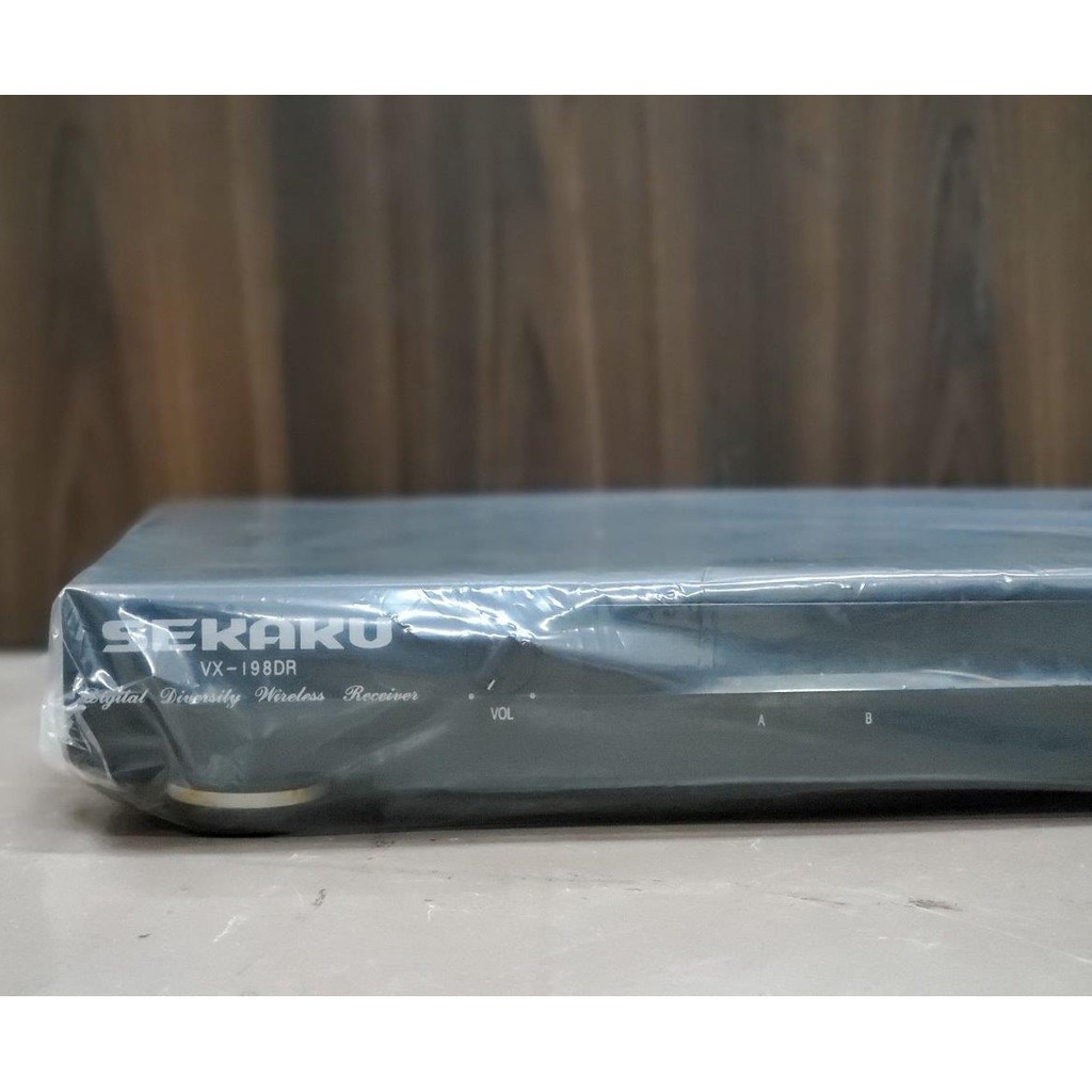 SEKAKU Wireless Microphone ไมโครโฟนไร้สายแบบมือถือพร้อมเครื่องรับสัญญาณ ...