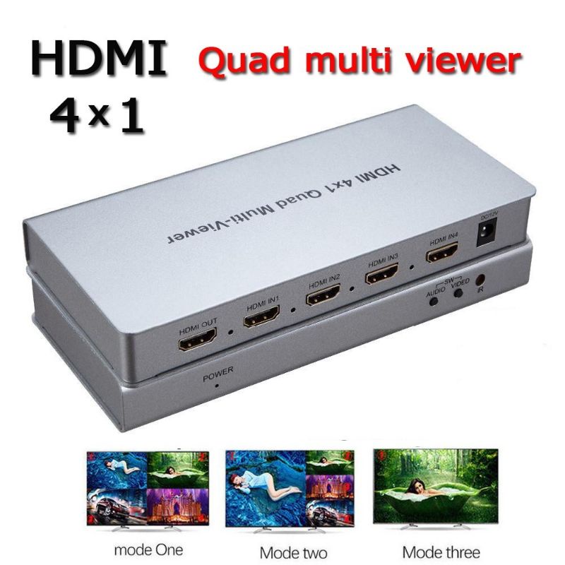HDMI 4X1 Quad Multi - Viewer Splitter | Shopee Thailand