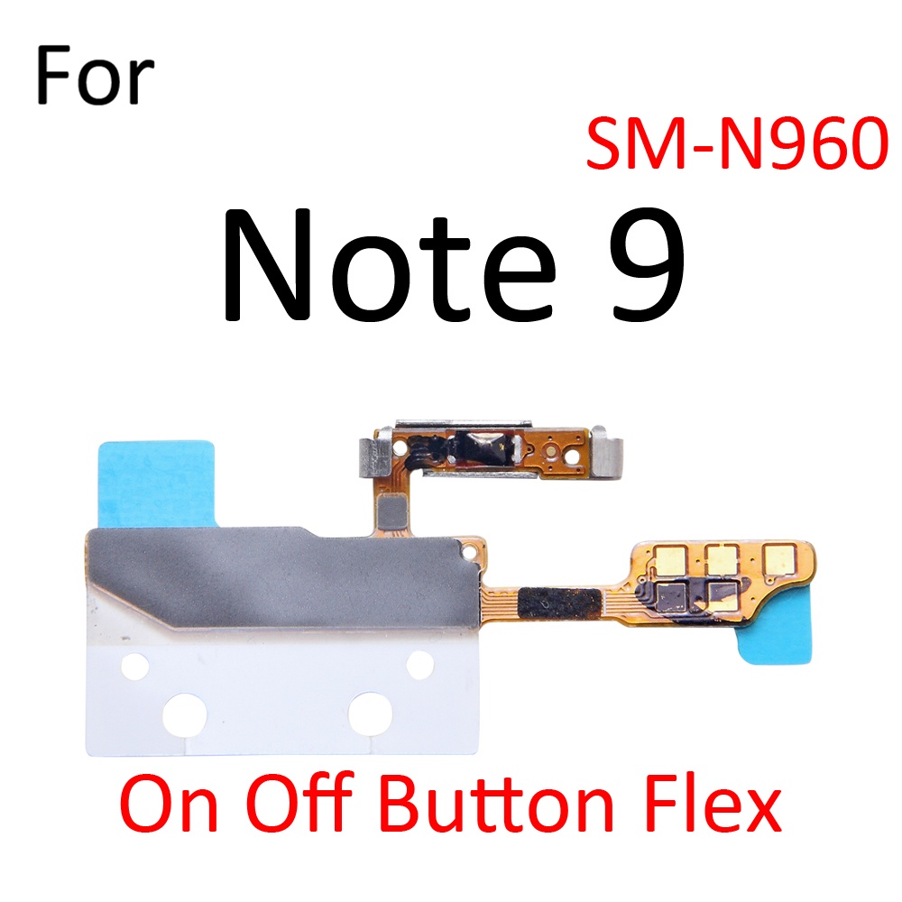 ปุ่มปรับระดับเสียง ปุ่มเปิดปิด สายเคเบิ้ลอ่อน สําหรับ Samsung Galaxy Note 4 5 8 9 อะไหล่ซ่อม ...