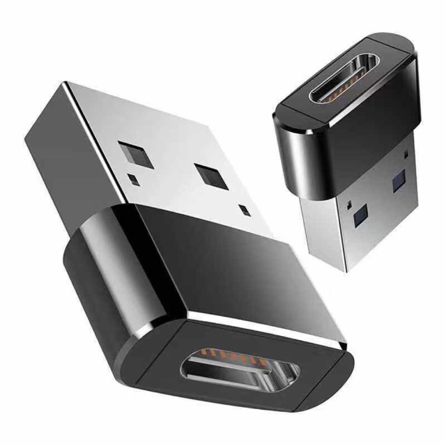 อะแดปเตอร์แปลง USB-C Male Type C to USB Adapter 3.0 A Female Data ...