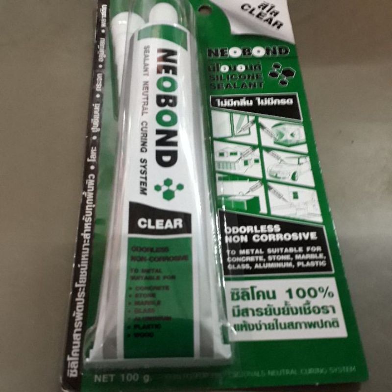 neobond ซิลิโคน 100% มีสารยับยั้งเชื้อราแห้งๆในสภาพปกติ เหมาะสำหรับทุก ...