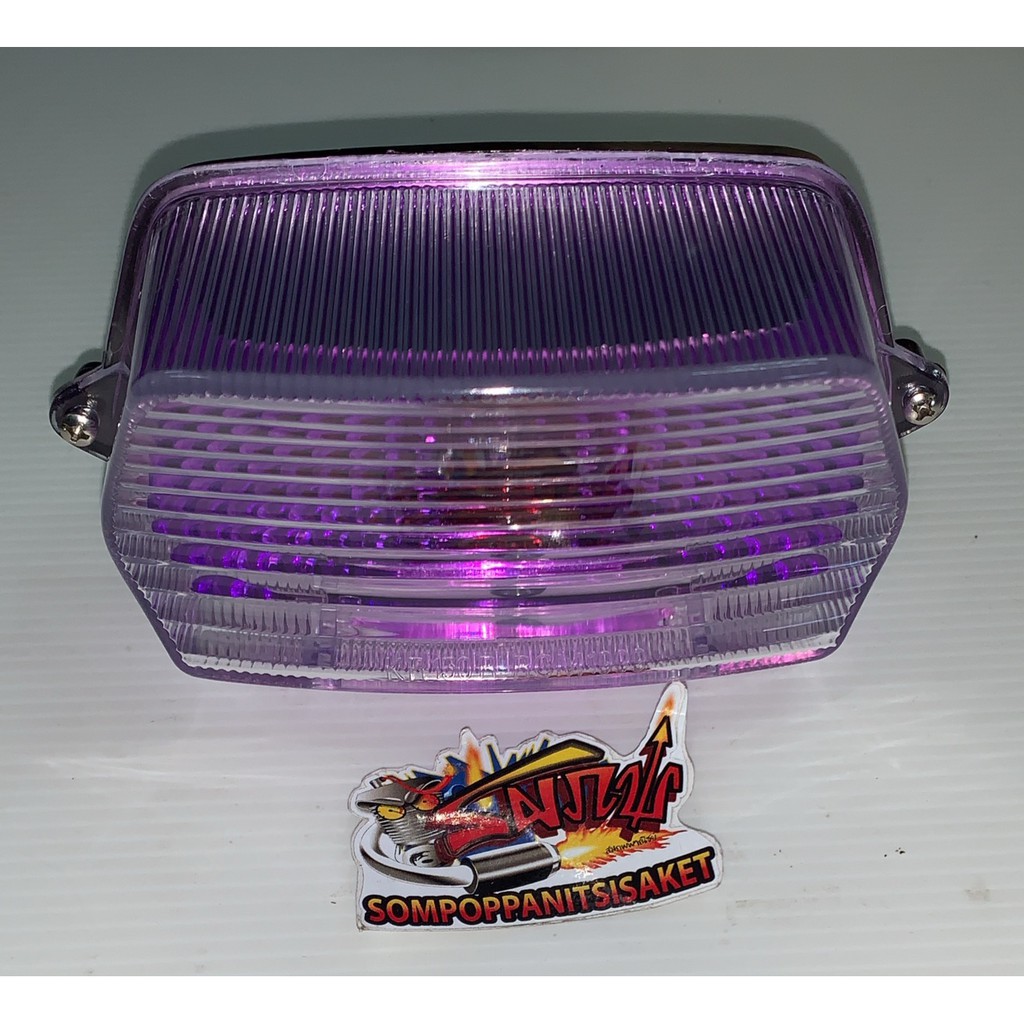 ไฟท้าย KR-R/วิคเตอร์-M ฝาใสฐานม่วง เทียม | Shopee Thailand