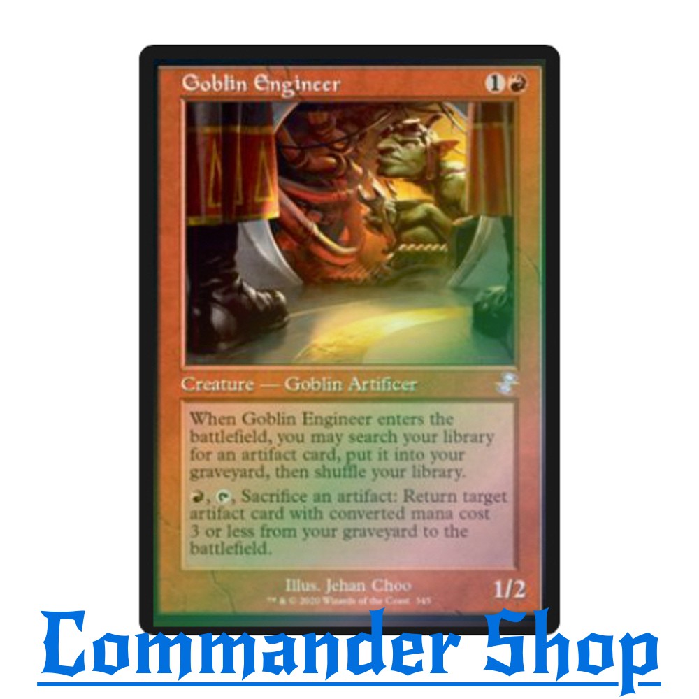[Foil] Goblin Engineer (Creature - Goblin Artificer) Red Mv2 Pw1/Tn2 ...