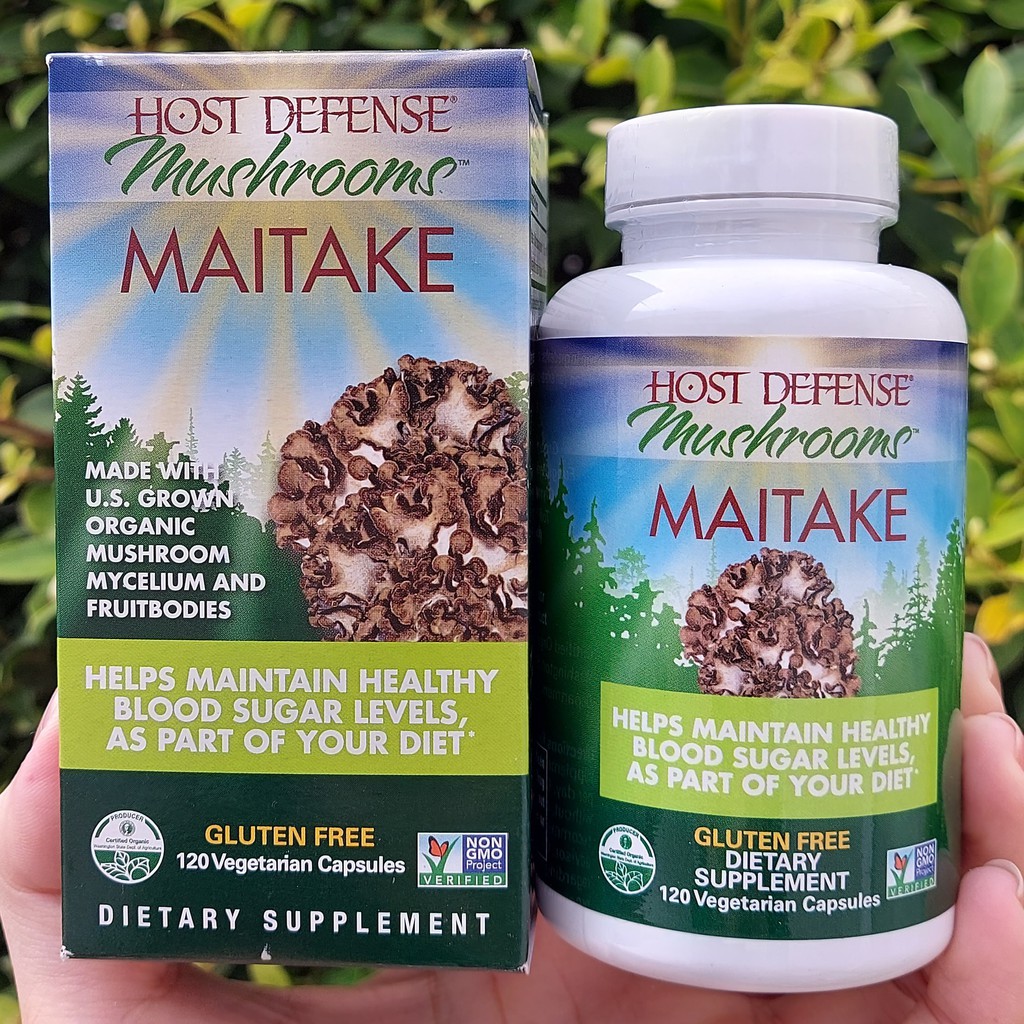 เห็ดไมตาเกะ Maitake 120 Veggie Caps (Host Defense® | Shopee Thailand