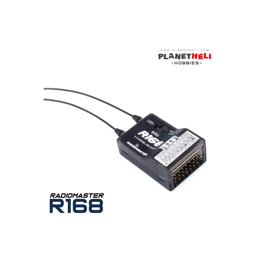 Radiomaster ตัวรับสัญญาณ R168 - D16 8ch PWM Sbus S.Port | Shopee Thailand