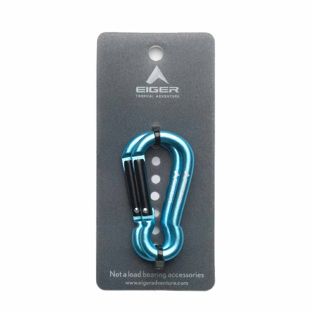 EIGER 6 MM PEAR SHAPE CARABINER 2 PC KEYCHAIN | Shopee Thailand