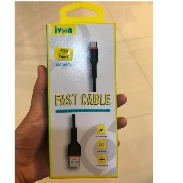 สายชาร์จ IVON TYPE-C | Shopee Thailand