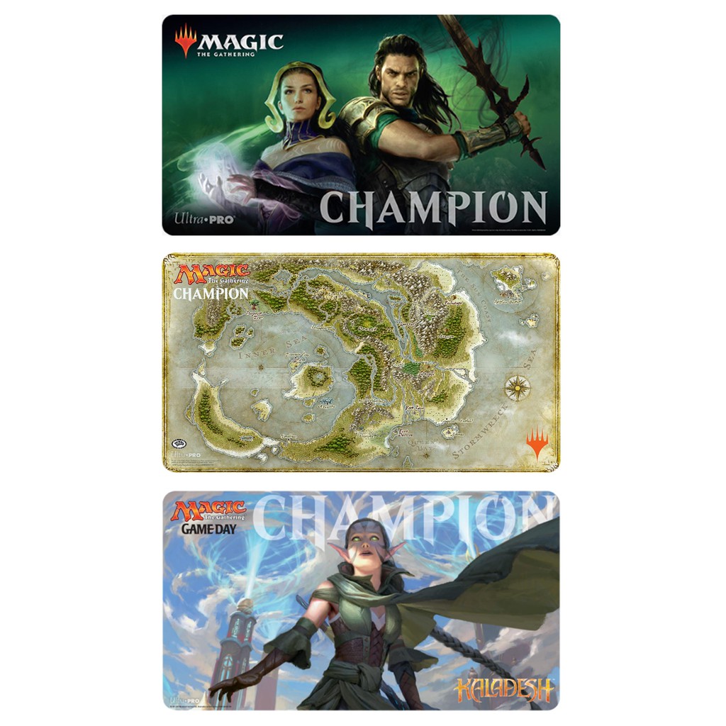 Play mat [ Champion ] Magic the gathering สนามรองเล่นการ์ด MTG [Limited ...
