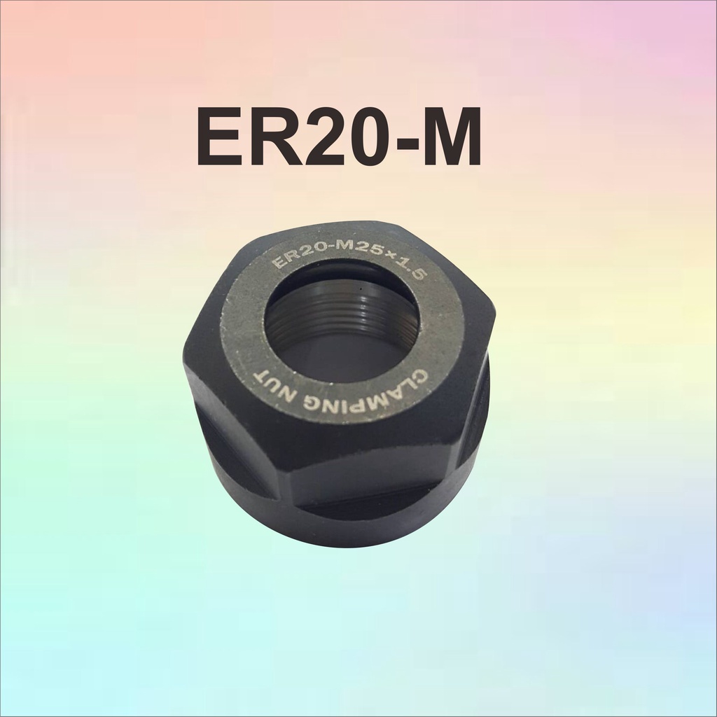 CNC ER Cap ฝาล็อคคอลเล็ต ฝาคอลเล็ตฝาล็อคลูกคอลเลต / NUTS ER ER11, ER16 ...