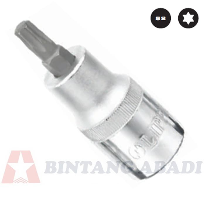 ซ็อกเก็ต Ba - Lippro Socket Star Bit T50 x DR 1 / 2 นิ้ว / ซ็อกเก็ตดาว ...