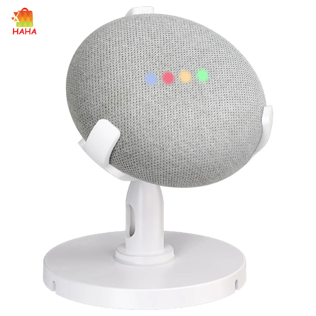 ชั้นวางของตั้งโต๊ะสําหรับ google home mini voice kid หมุนได้ 360 องศา ...