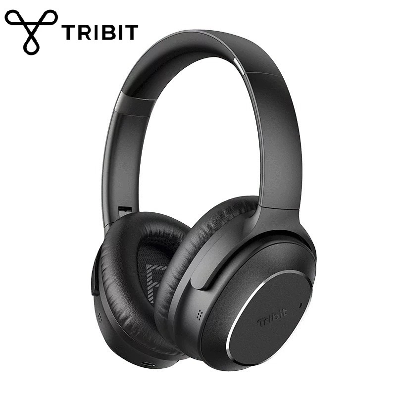 Tribit Quiet72 Active Noise Cancelling Wireless Headphones Hi-Fi Sound ...