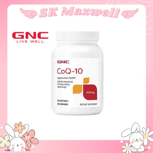 พร้อมส่ง!! GNC Coenzyme Q10 100mg, 120 Softgels | Shopee Thailand