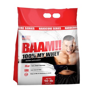 เวย์โปรตีน BAAM 100% MY WHEY (10ปอนด์) | Shopee Thailand