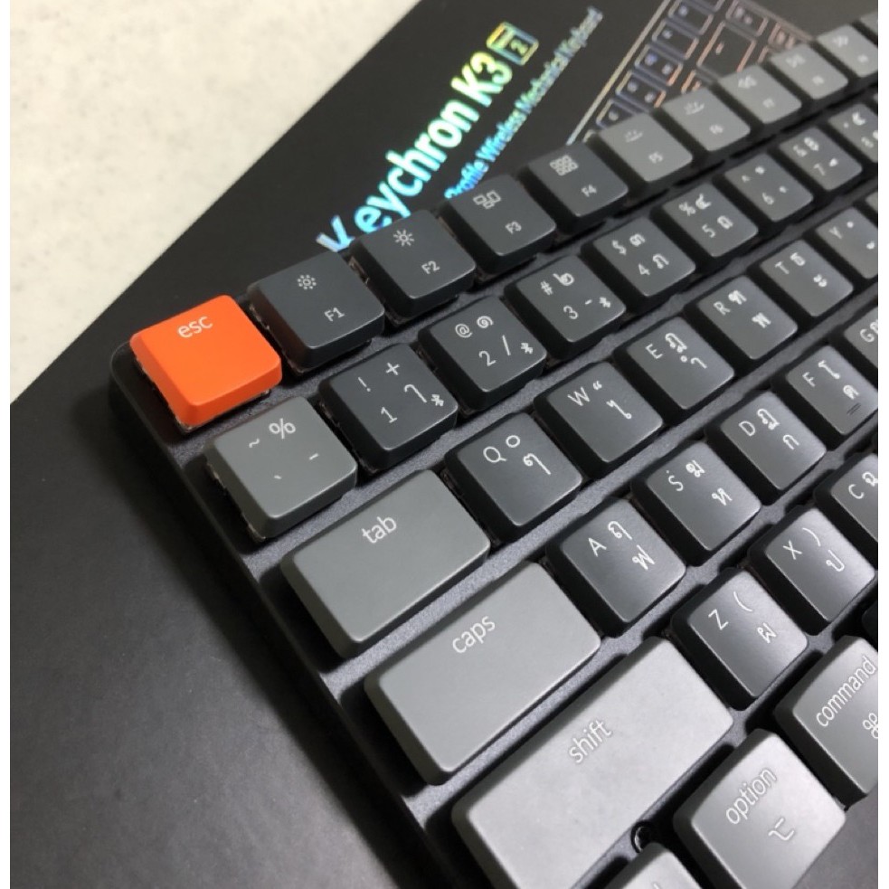 Keychron K3 RGB แป้นไทย Low-profile v2 | Shopee Thailand