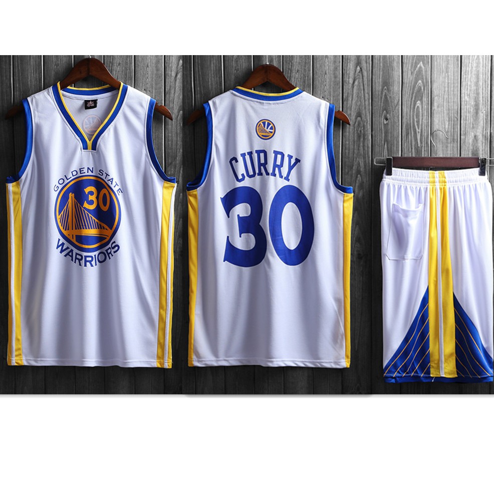 ชุดบาสทีม Golden State Warriors NO.30 Stephen Curry | Shopee Thailand