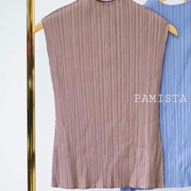 เสื้อพลีท Basic pleated high neck blouse | Shopee Thailand