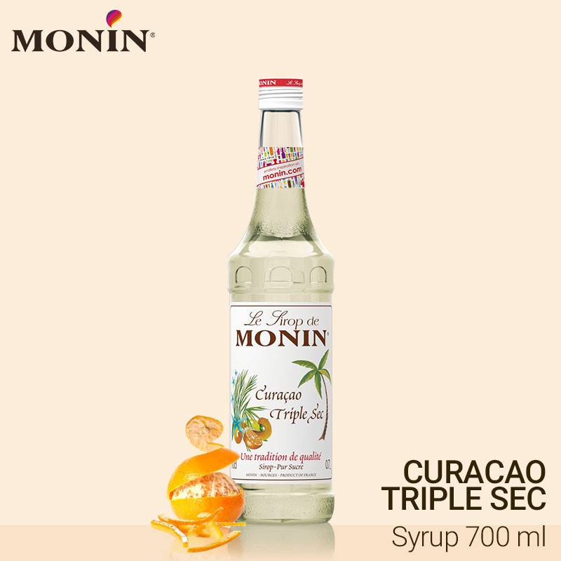 MONIN Curacao Triple Sec Syrup 700ml น้ำเชื่อมกลิ่นทริปเปิ้ลเซค 700 ...