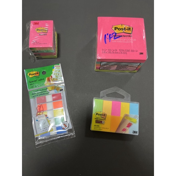 [เครื่องเขียน] Post it มีหลายแบบ หลายขนาด | Shopee Thailand