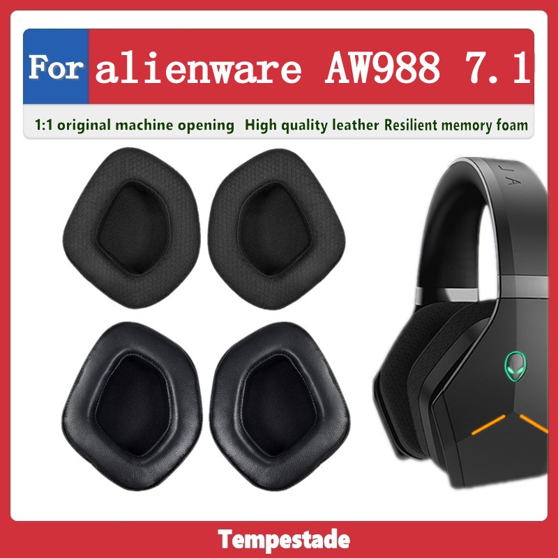 สําหรับ alienware AW988 7.1 Earmuffs แผ่นรองหูฟัง Earmuffs เคสหูฟัง ...