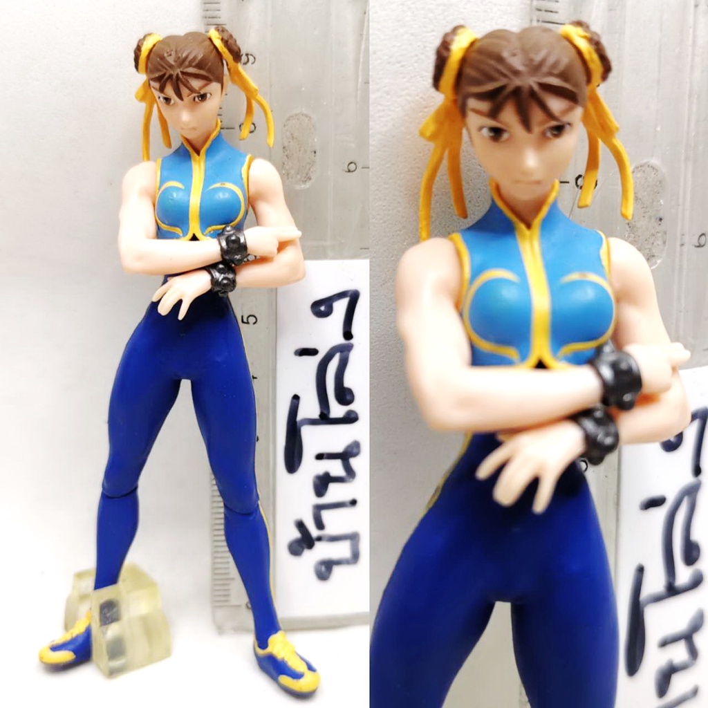 (แท้/มือ2) BANDAI CAPCOM GALS Street Fighter CHUN-LI Figure,Zero Small ...