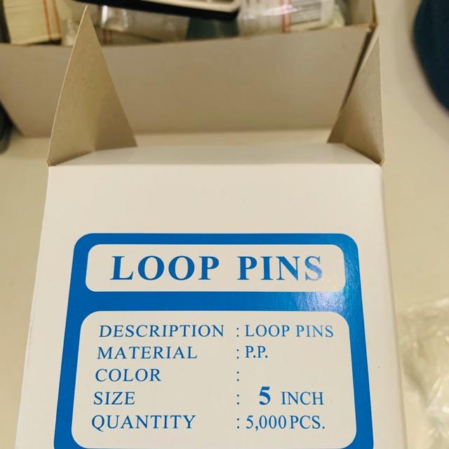 หนวดกุ้ง LOOP PINS เอ็นพลาสติกคล้องสินค้า เอ็นห้อยสินค้า เอ็นล็อคสินค้า ...