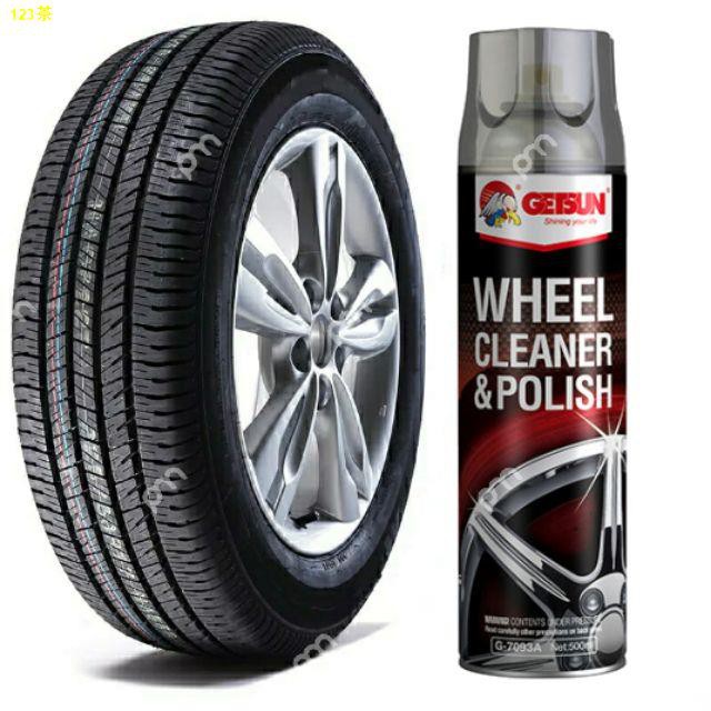 (รุ่นใหม่) Getsun Wheel Cleaner & Polish สเปรย์ทำความสะอาดล้อแม็กซ์ และ ...